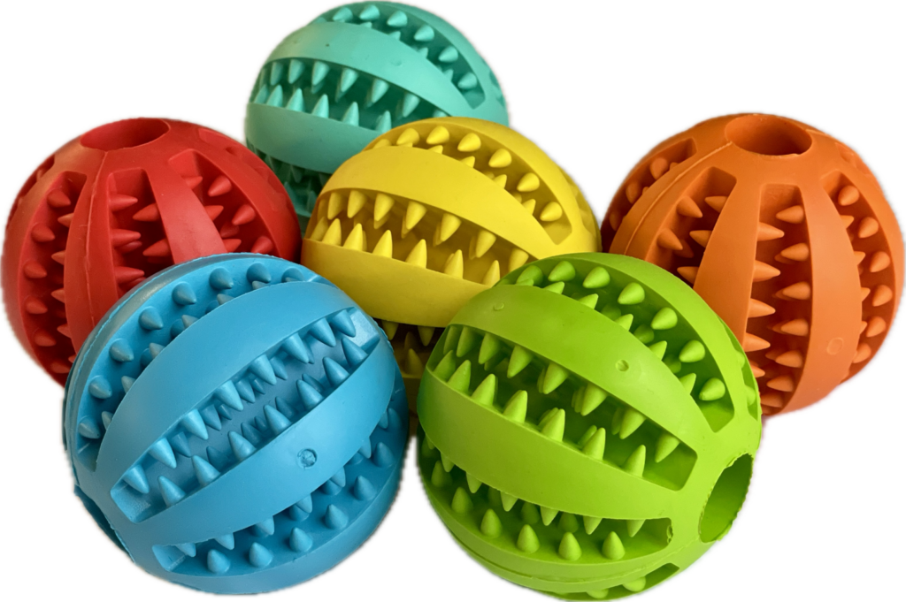 Interactive Treat Dispensing Ball - 4 Strong Paws